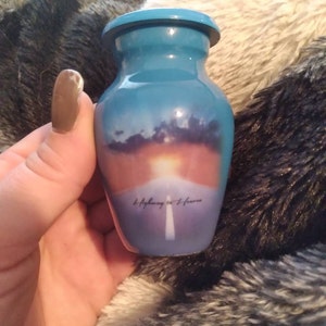 Dad Flask Ashes Necklace Urn Love Charms™ Option | Etsy