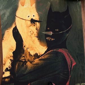 Love is a Dog From Hell Giclée Print - Etsy UK