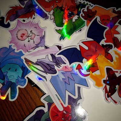 Objectified Comic Stickers fight or Flight Collection - Etsy