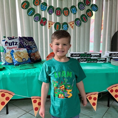 Turtles Birthday Boy Shirt, Turtles Matching T Shirt,custom Turtle ...