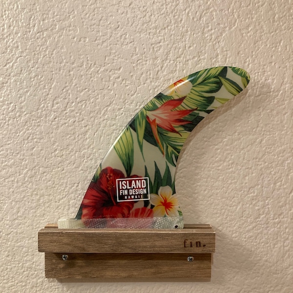 Surfboard Fin Display Rack - 1 Fin Wall Mount - Etsy