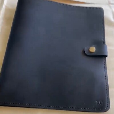 Leather Portfolio, Notepad Holder, Notebook Covers, Leather Notebook ...