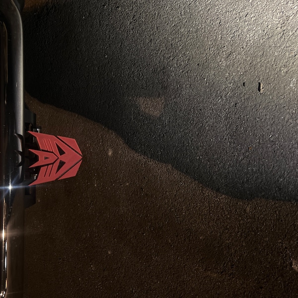 3D Printed Transformer Trailer Hitch Covers. Autobots | Decepticons - Etsy