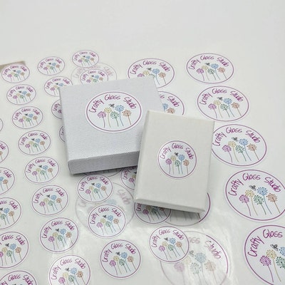 Your Logo/design Circle Stickers, Range of Sizes and Papers: Matte ...