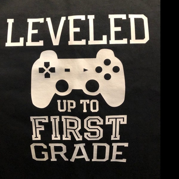 Leveled up to First Grade SVG | Back to School SVG | School Svg ...