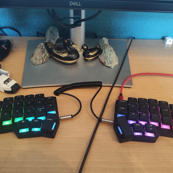 Totem by GEIST: 38-key Low Profile Choc Split Keyboard - Etsy