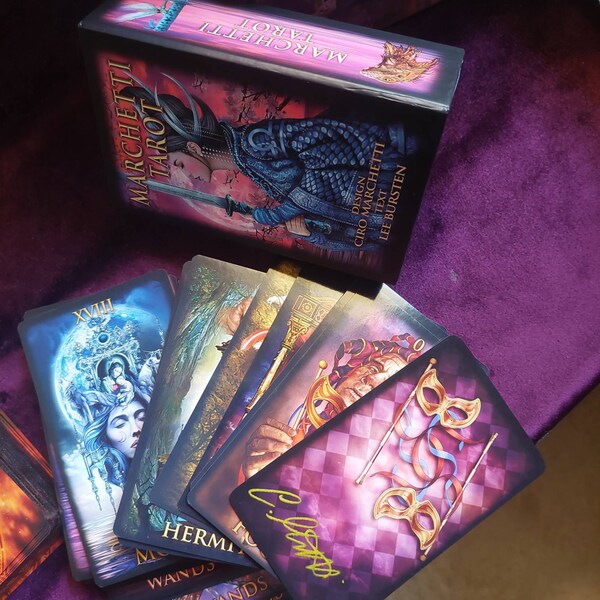 Tarot Deck Special Edition Marchetti Tarot - Etsy