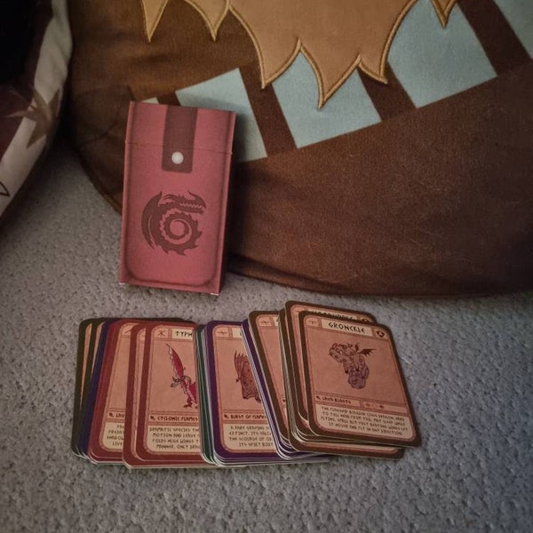 HTTYD Deck of Dragons (how to Train Your Dragon Cards) - Etsy