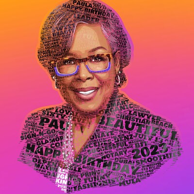 Text Art Portrait From Your Photo, Personalize Portrait, Abstract Art ...