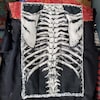 Ribcage Back Patch Ribcage Skeleton Patch Bones Patch - Etsy