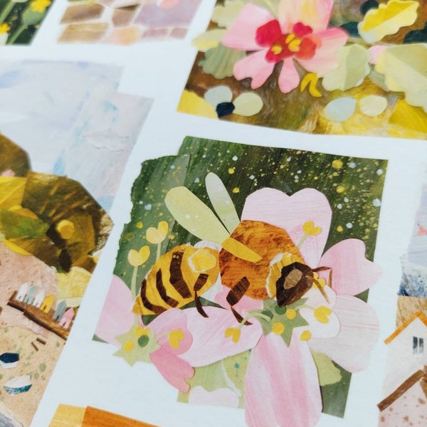 A4 Insect Forest Print, Magical Insect Print, Illustration - Etsy