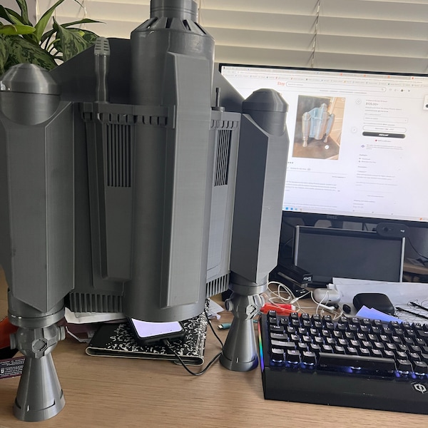 SCALED to Fit YOU!! Din Rising Phoenix Jetpack - Etsy