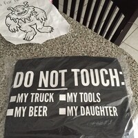 Do NOT Touch T-shirt for Dad/husband Unisex / Mens S M L XL 2XL - Etsy