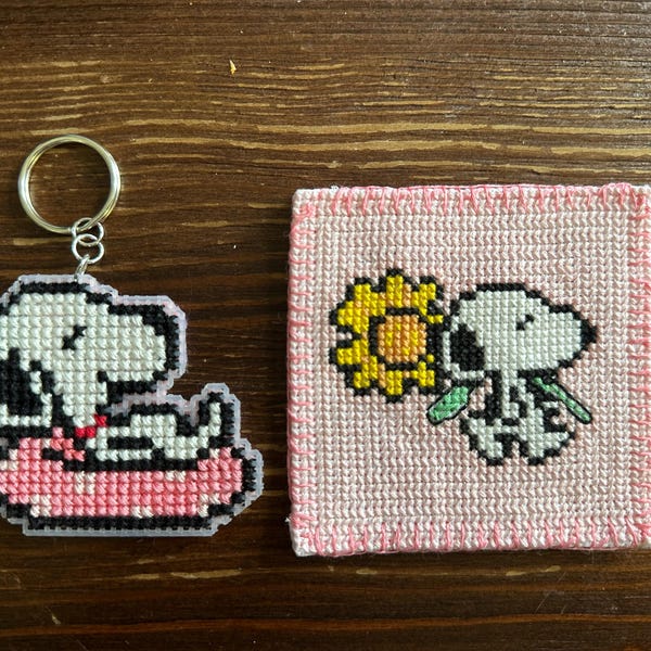 Snoopy Cross Stitch Pattern Snoopy Cross Stitch Dog Cross Stitch Cross ...