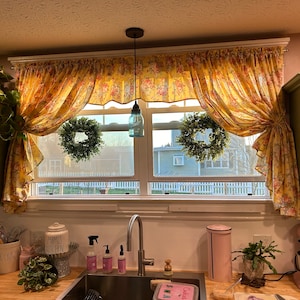 Crisp White Valance Window Curtain Valance, Snow White Fresh 52w X 15l ...