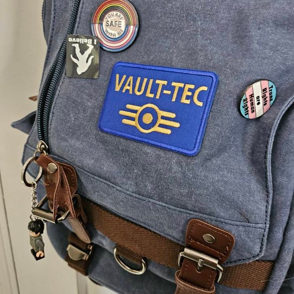 Fallout Vault-tec Corporation Iron on Embroidered Patch - Etsy
