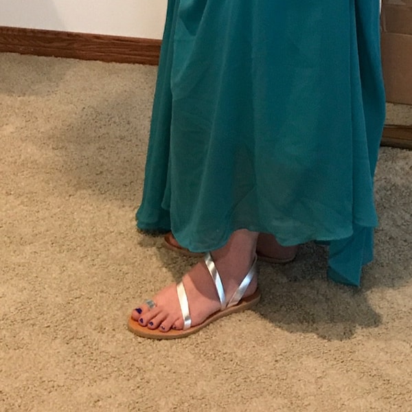 Toe Ring Sandals, Sandals, Leather Sandals, Greek Sandals, Leather ...