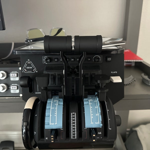 Boeing 787 Dual Full Pkg With Spring Loaded Flaps and Gates, Larger ...