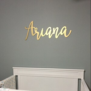 Custom Large Name Sign Birthday Backdrop Decoration Laser Cut Modern ...