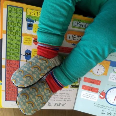 Unique Baby Bootie Designs, Rainbow,sloth,stag,whale,dinosaur, Dogs ...