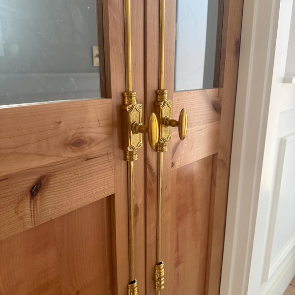 Unlacquered Dalston Brass Window Cremone Bolt Upto 6 Feet - Etsy