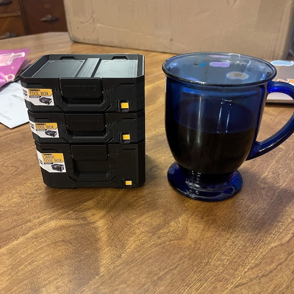 TB-B1-B-30 Toughbuilt Stacktech 1:5 Scale Miniature Tool Box | Business ...