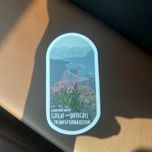 Jasper Fireweed Sticker - Etsy