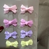 MINI Bow Snap Clips, Baby Girl Hair Clips, Girl Hair Accessory, Toddler ...