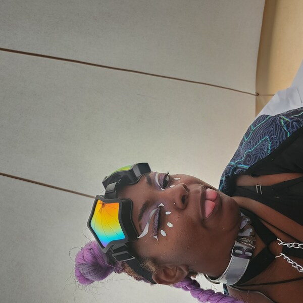 Trippy Mushroom Rave Set, Groovy Mushroom Festival Set, O-ring Rave Set ...