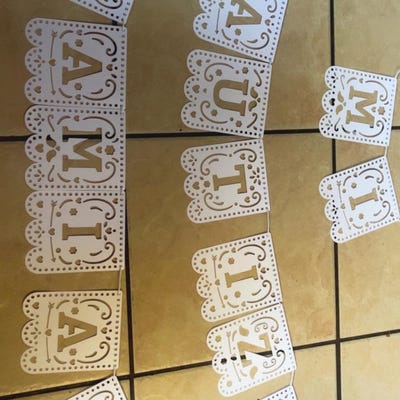 Personalized Papel Picado Fiesta Banner/ Final Fiesta Bachelorette ...
