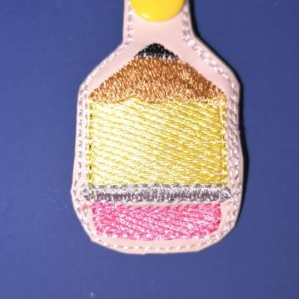 Back to School Key Fobs: Machine Embroidery Designs (set of Nine) - Etsy