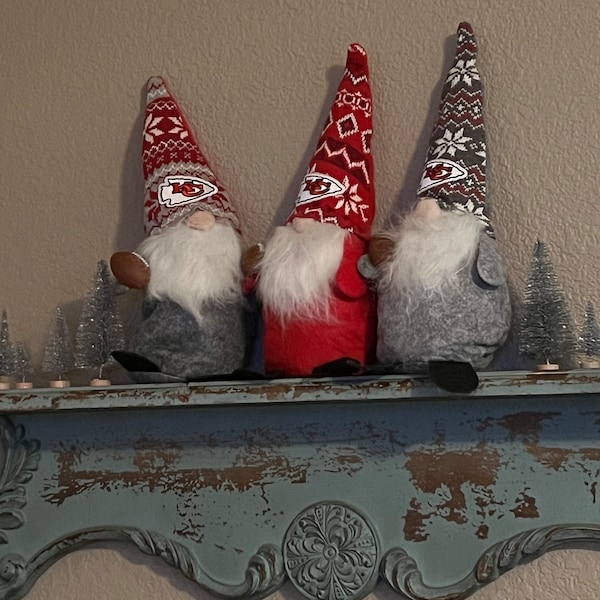 Kansas City Chiefs Gnomes - Etsy