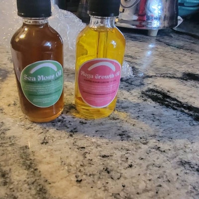 Sea Moss Oil, Sea Moss Face Oil, Sea Moss Body Oil, Sea Moss Hair Oil, Dr. Sebi Inspired Healing ...
