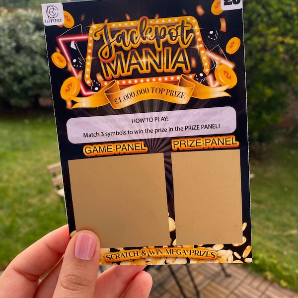 Custom Scratchcard, Scratch to Reveal Gift, Personalised Surprise Trip ...