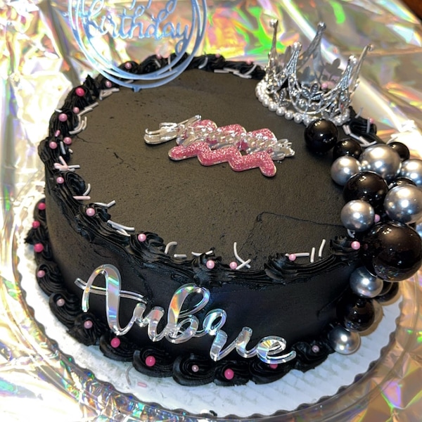 Zeta Phi Beta Cake Set, Cake Decor, Acrylic Cake Decor, Zeta - Etsy