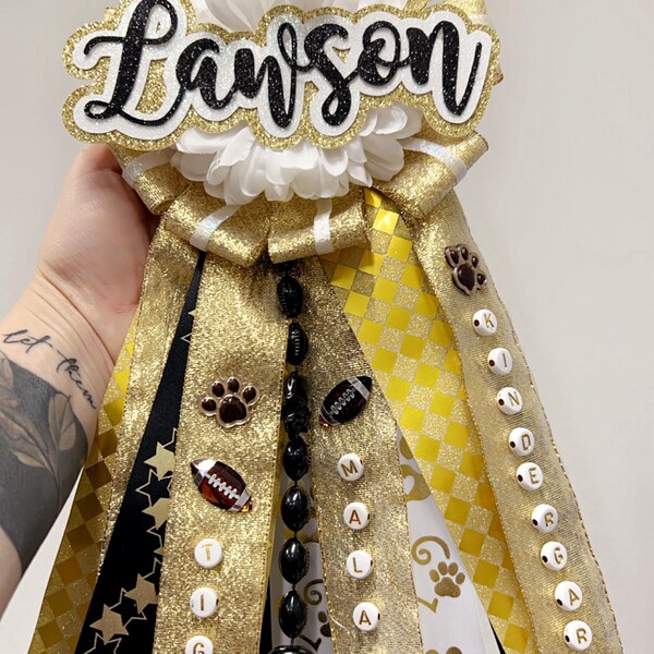 Custom Name Cuts, Name for Homecoming Mum, Custom Mum Decoration ...