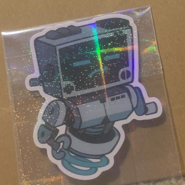 P03 Inscryption Die Cut Sticker, Holographic Vinyl Sticker 2.5" - Etsy