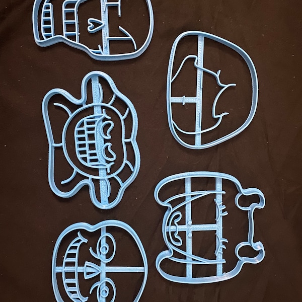 Undertale Cookie Cutters - Frisk, Sans, Papyrus, Flowey, Toriel ...