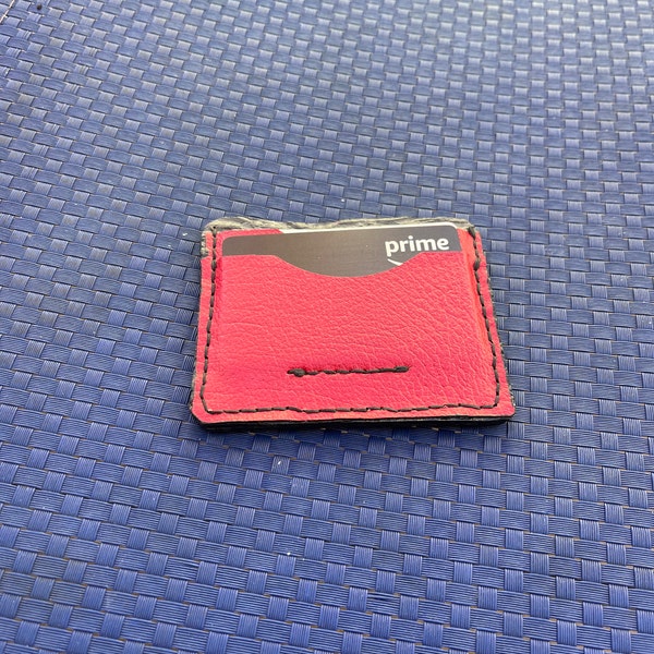 Leather Credit Card Wallet Pdf Pattern | A4 Format + Letter Format - Etsy