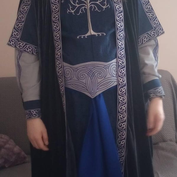Elven Costume "high King". Elven Wedding Costume for Men. Elven Tunic ...