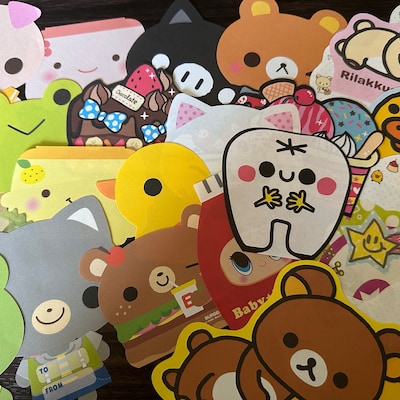 Rare 71-piece Kawaii sweets and Desserts Themed Japanese Sticker Flake ...