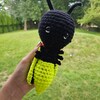 PATTERN: Flicker the Firefly - Crochet Firefly Pattern - Amigurumi ...