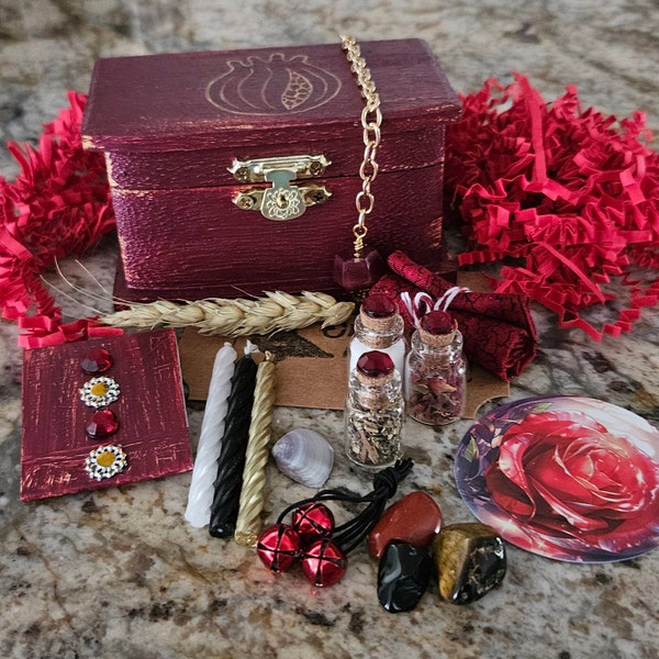 Ostara Deluxe Altar Kit Lilith Equinox Solstice Witchcraft Box Pastel ...