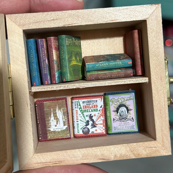 150 Christmas Printable Mini Book Covers- Holiday Book Nook Tiny Books ...