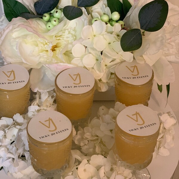 12 Custom Edible 2.5" DRINK Toppers, Circle Cocktail Topper, Edible ...