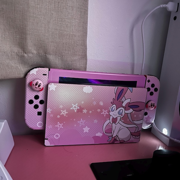Cappuccino Time Nintendo Switch Skin, Cozy Brown Iced Latte Switch OLED ...