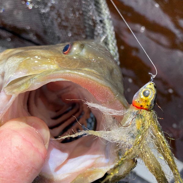 20 Baby Rainbow Trout Flies -- Articulated Fly Fishing or Spin Rod ...