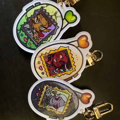 Baldurs Gate 3 BG3 Acrylic Gachapon Keychain Minthara Astarion Wyll ...