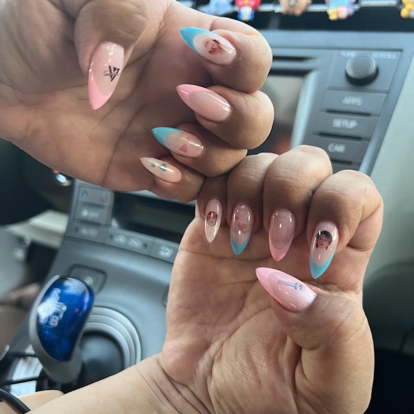 Enhypen Dark Blood Enhypen Waterslide Nail Decals Enhypen Nail Art Kpop ...