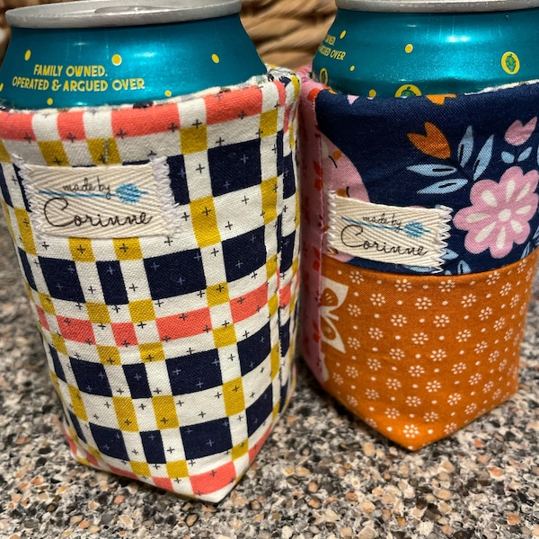 Insulated Can Cozy Sewing Pattern (PDF Download) - Etsy